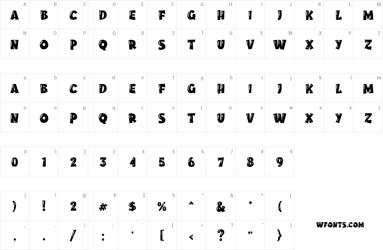 Bros Bear Font | wfonts.com - download free