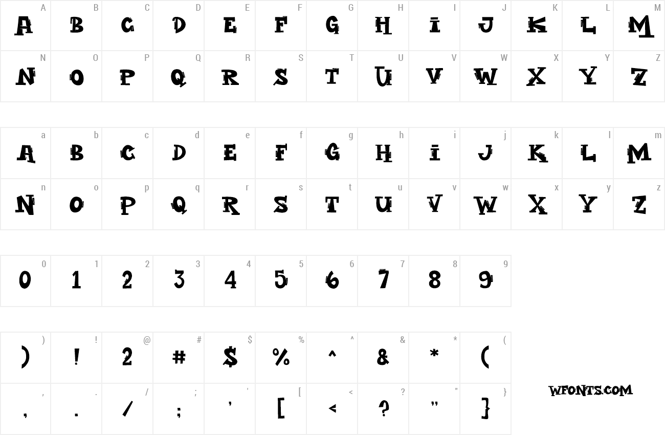 Hood Rulez Font | wfonts.com - download free