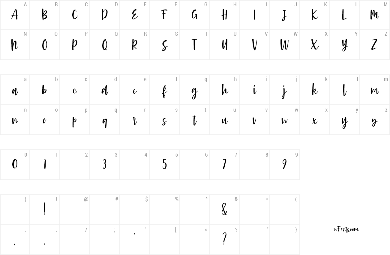 Moonlight Sonata Font | wfonts.com - download free