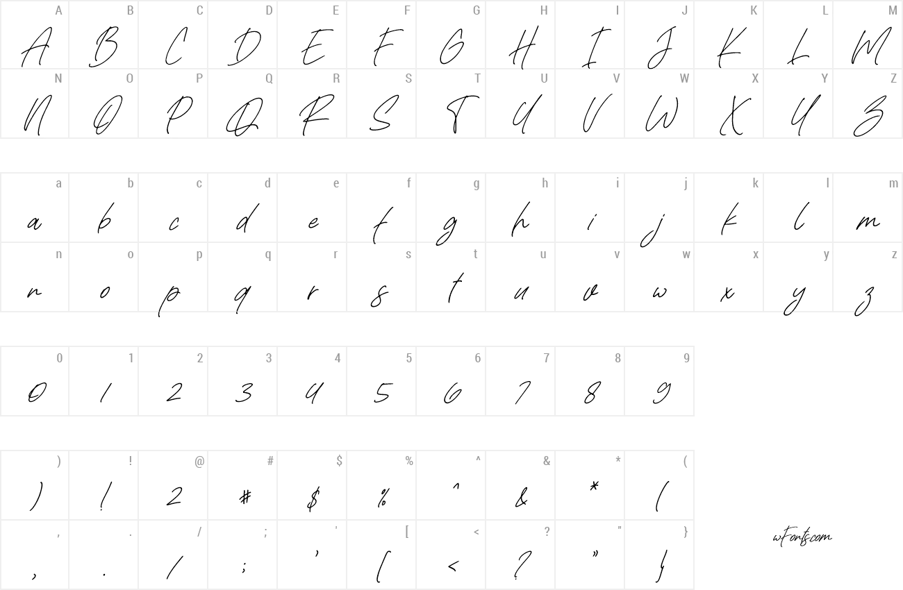 Rafaella Signature Font | wfonts.com - download free