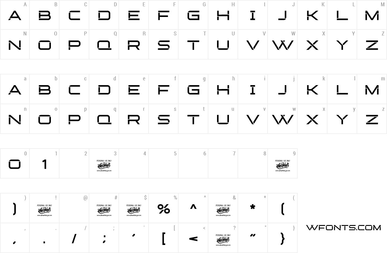 Broche Cut Font | wfonts.com - download free