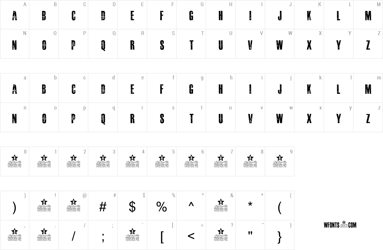 Damageplan Font | wfonts.com - download free