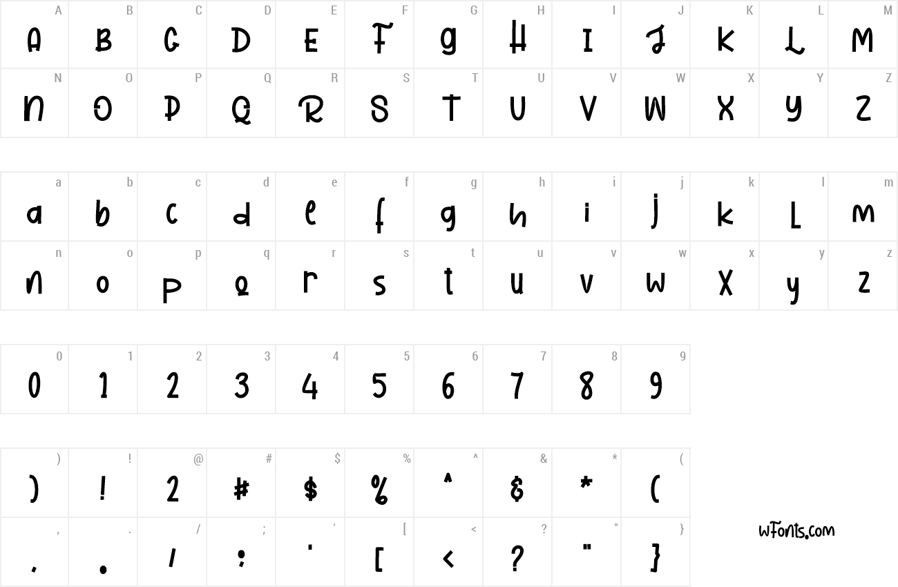 Pink Rabbit Font | wfonts.com - download free