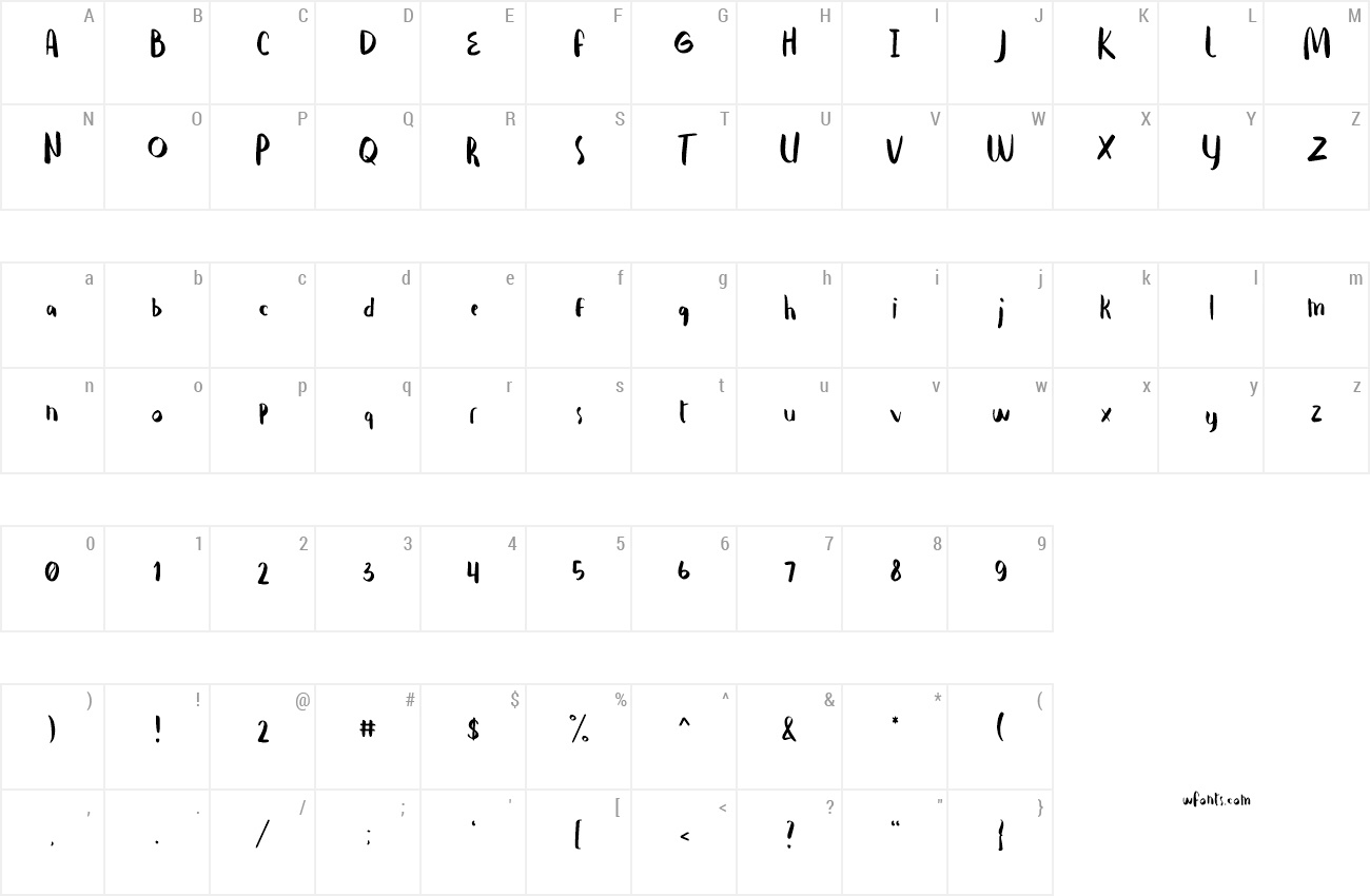 Bleu Femee Font | wfonts.com - download free