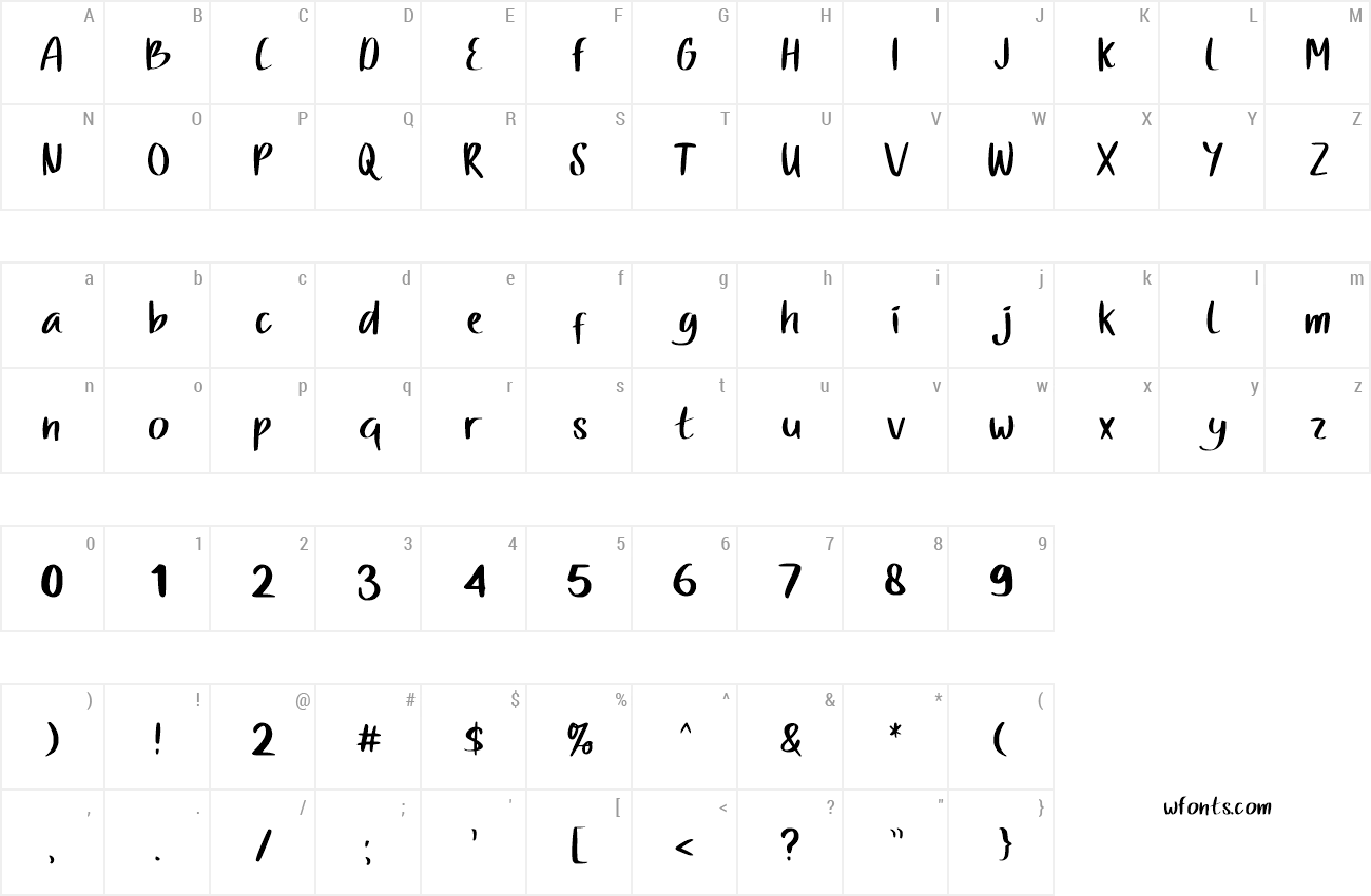 Green Salad Font | wfonts.com - download free