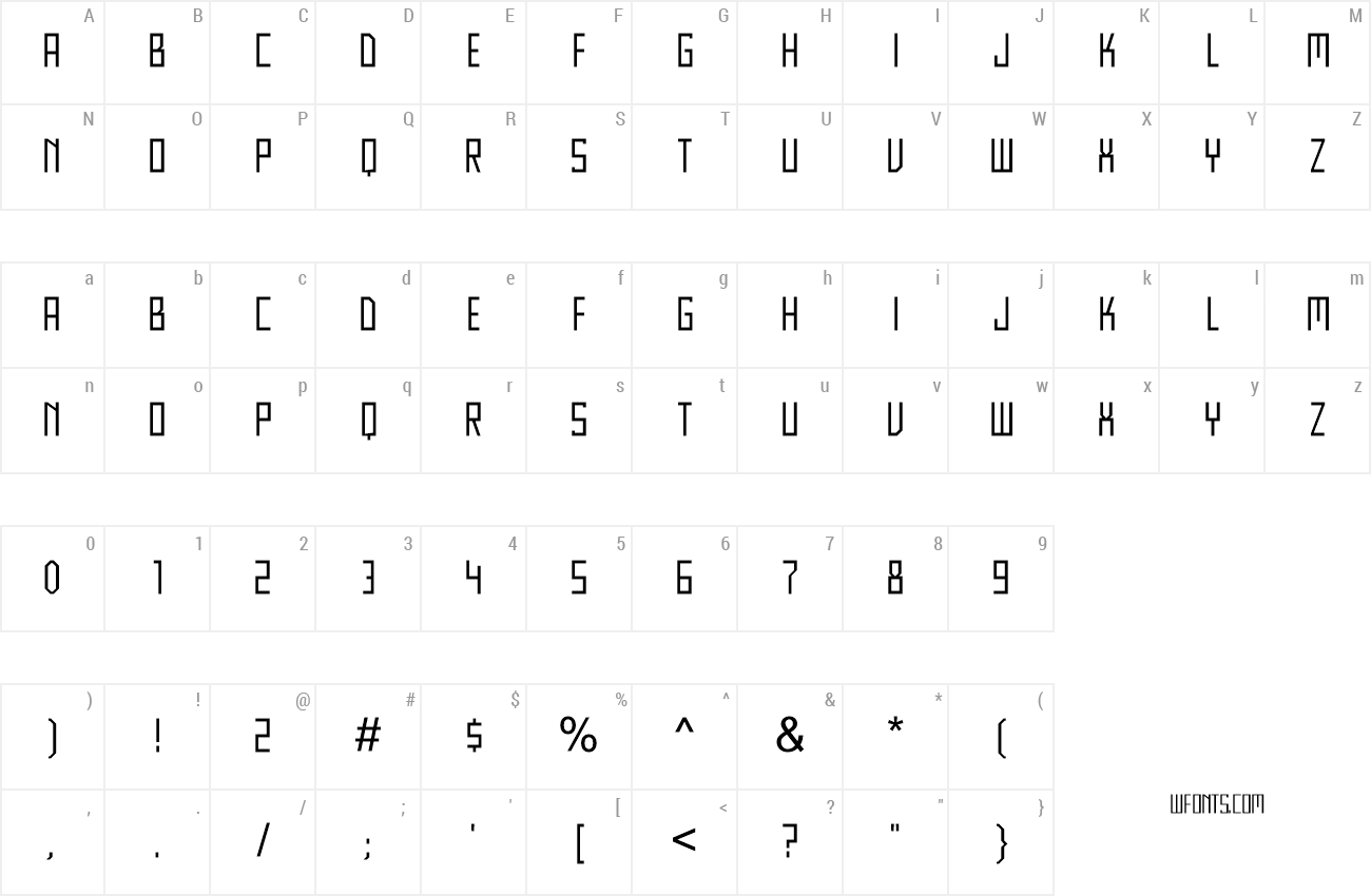 HFF Ultrasound Font | wfonts.com - download free