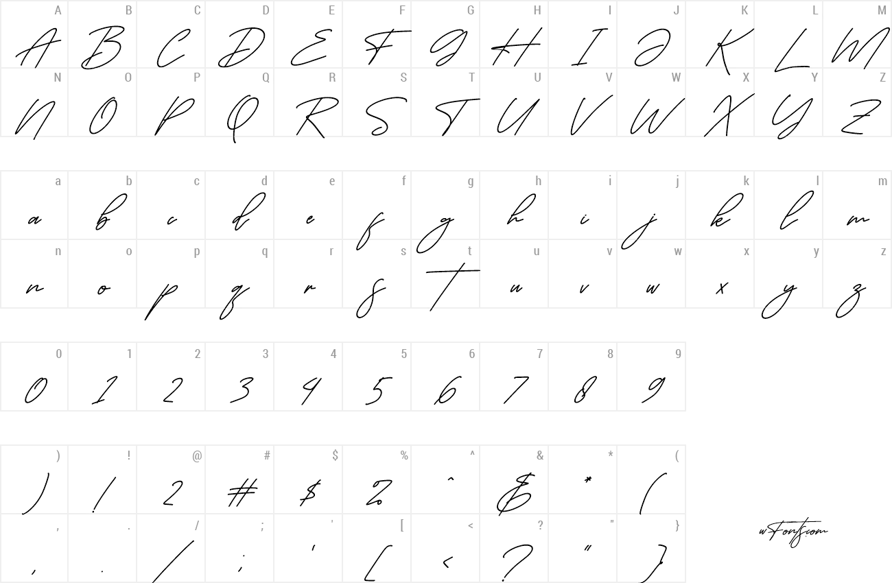 Jhonathan Hartman Font | wfonts.com - download free