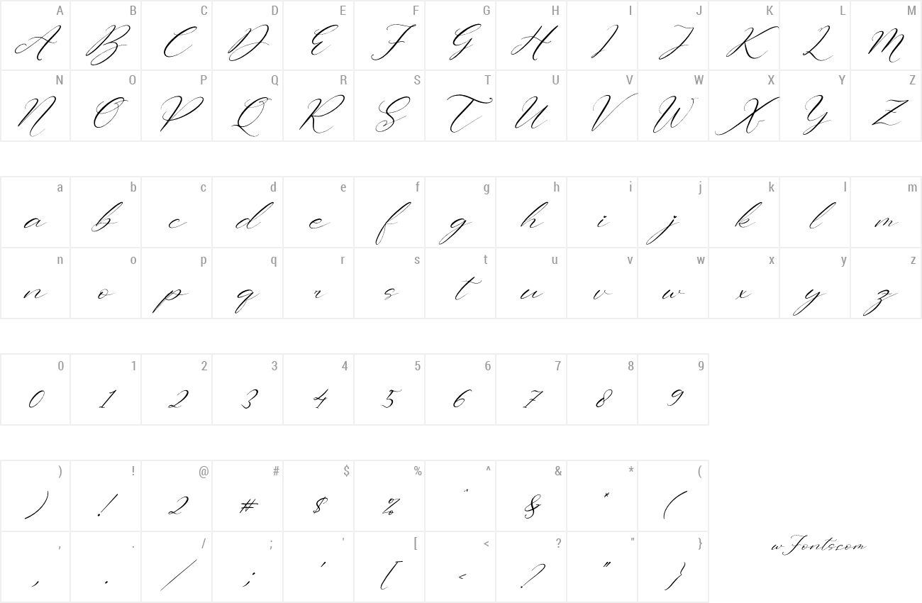 Sttevanie Barbara Font | wfonts.com - download free