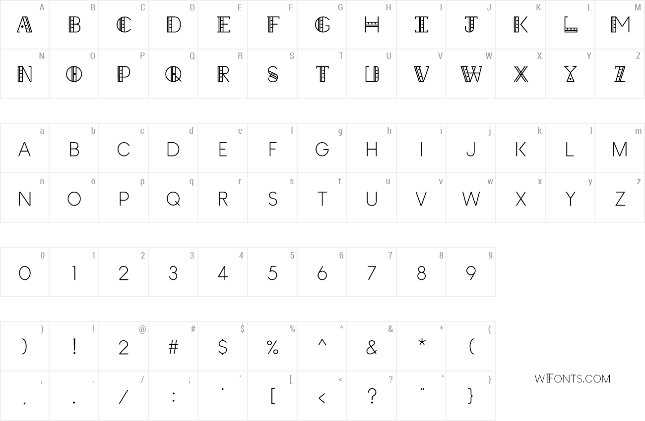 Straight Ruler Font | wfonts.com - download free