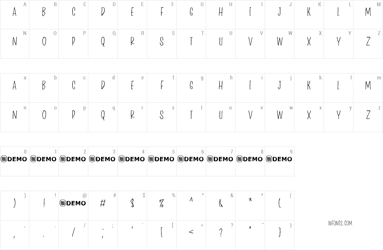 Maidenly Modesty Font | wfonts.com - download free