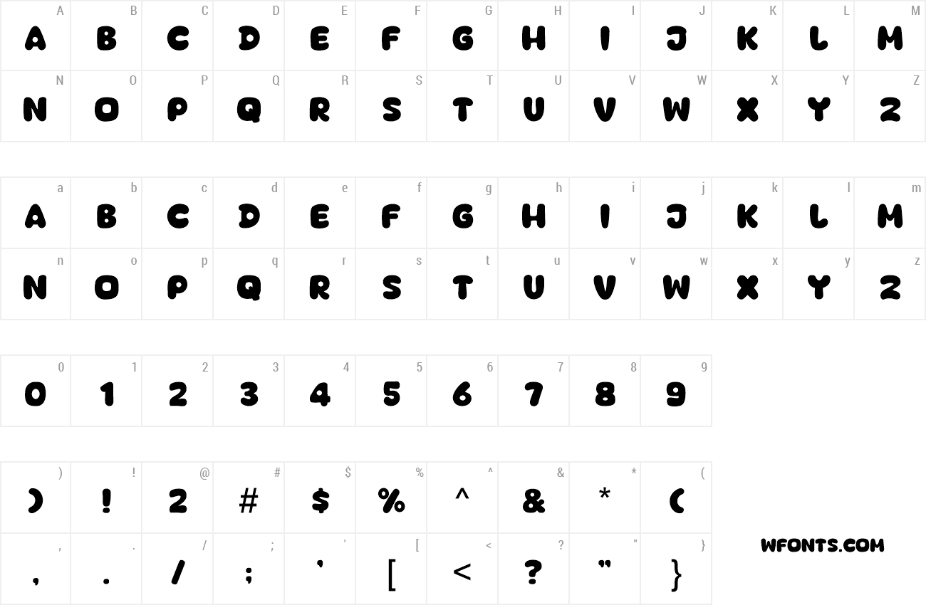 Date Fruit Days Font | wfonts.com - download free