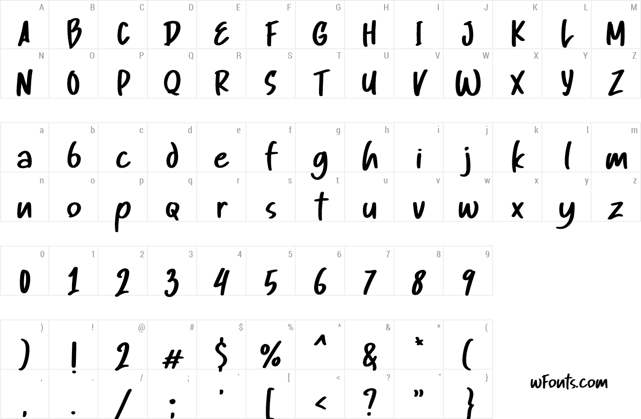 Humble Lettering Font | wfonts.com - download free