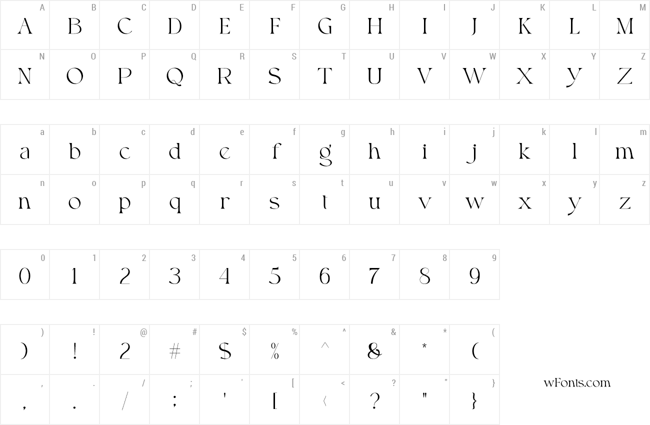 Roxie Rossa Font | wfonts.com - download free