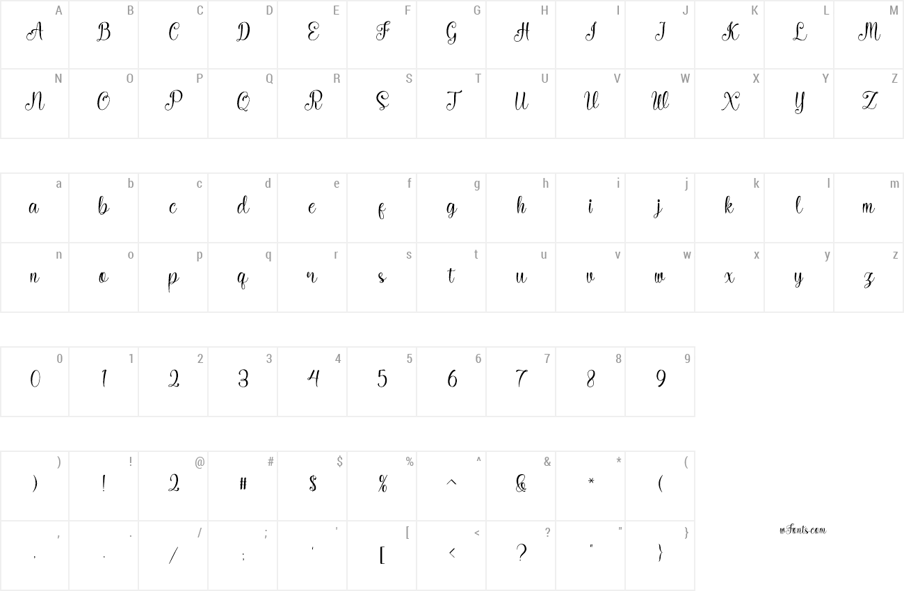 Hello Megan Font | wfonts.com - download free