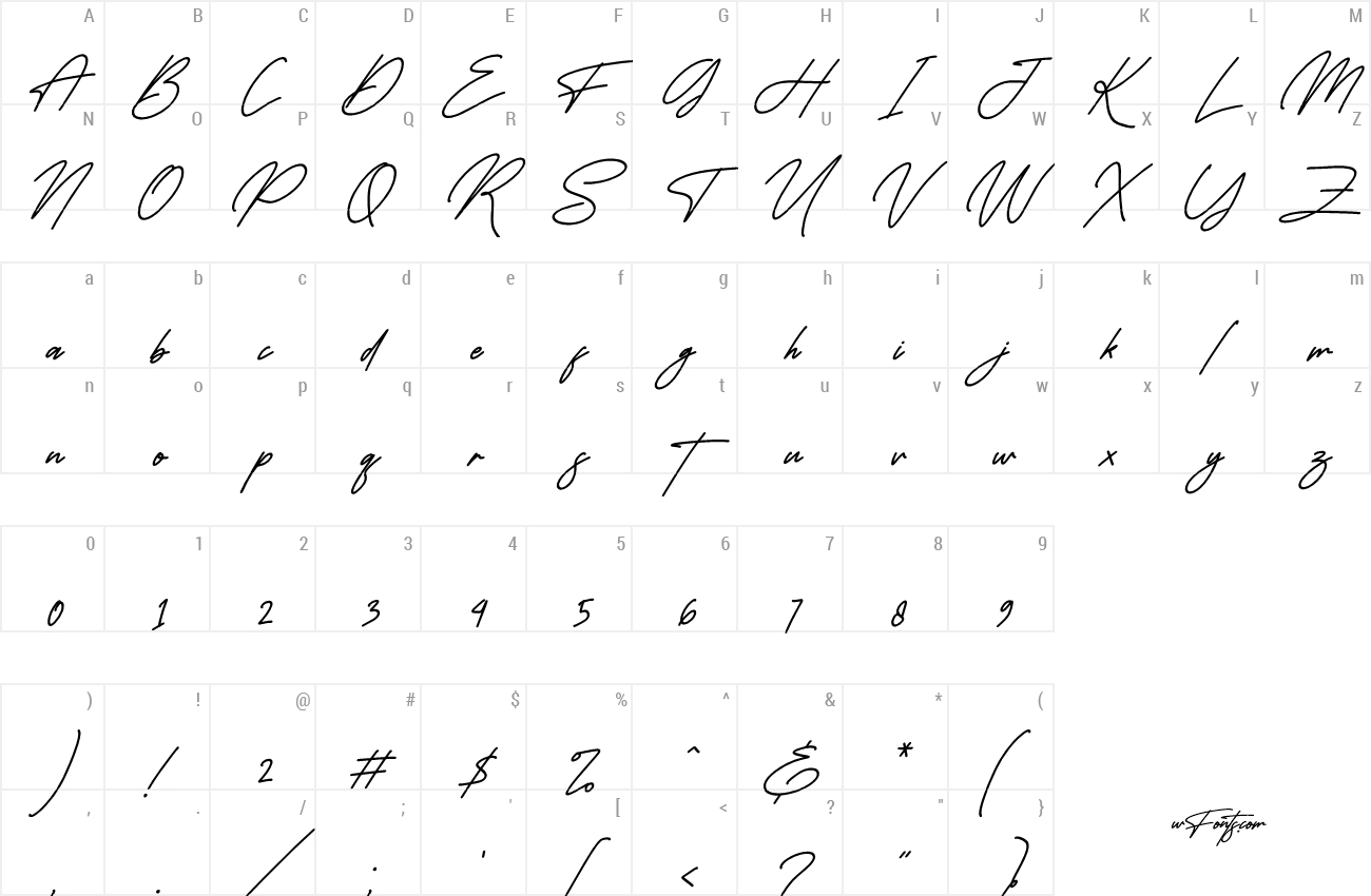 Fantelina Mignati Font | wfonts.com - download free