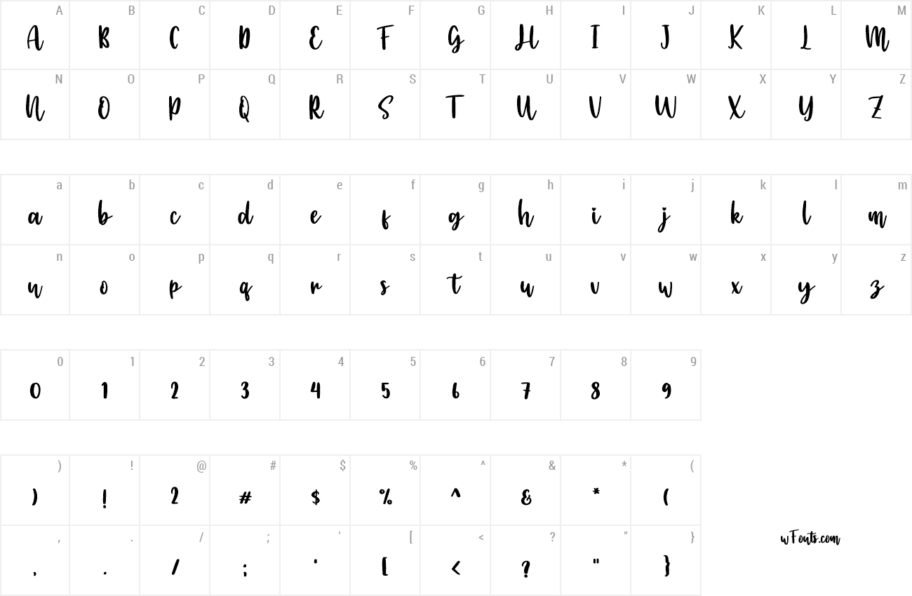 Handcraft Script Font | wfonts.com - download free