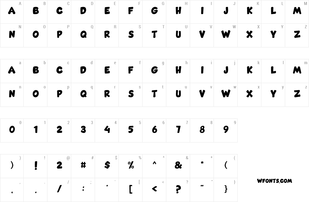 Comic Gecko Font | wfonts.com - download free