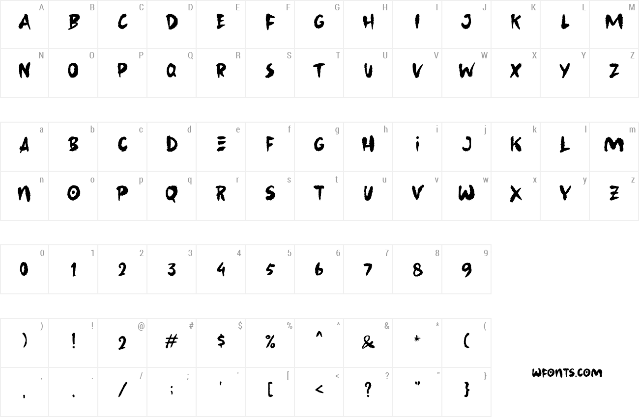 Beast Party Font | wfonts.com - download free