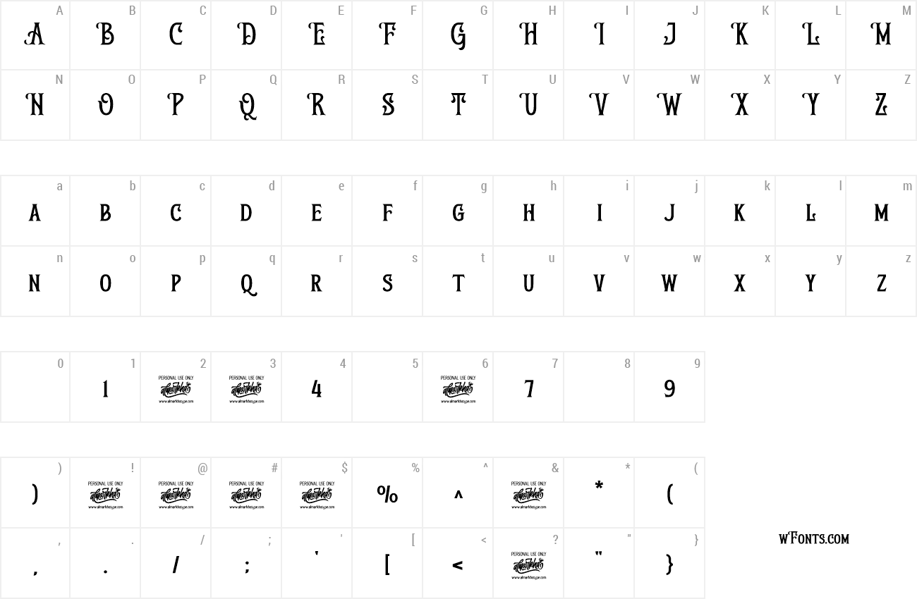 Blind Qualifier Font | wfonts.com - download free