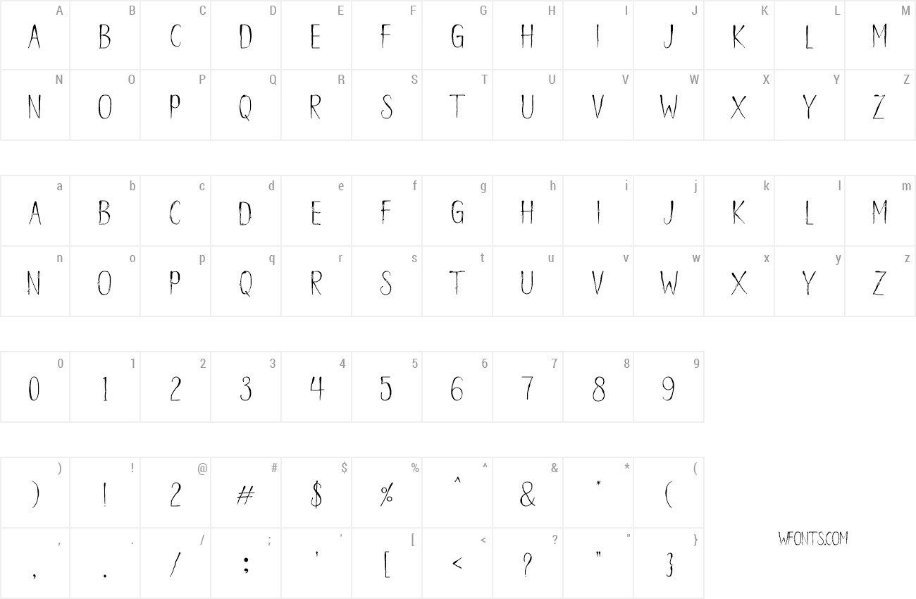 Hello Gost Font | wfonts.com - download free