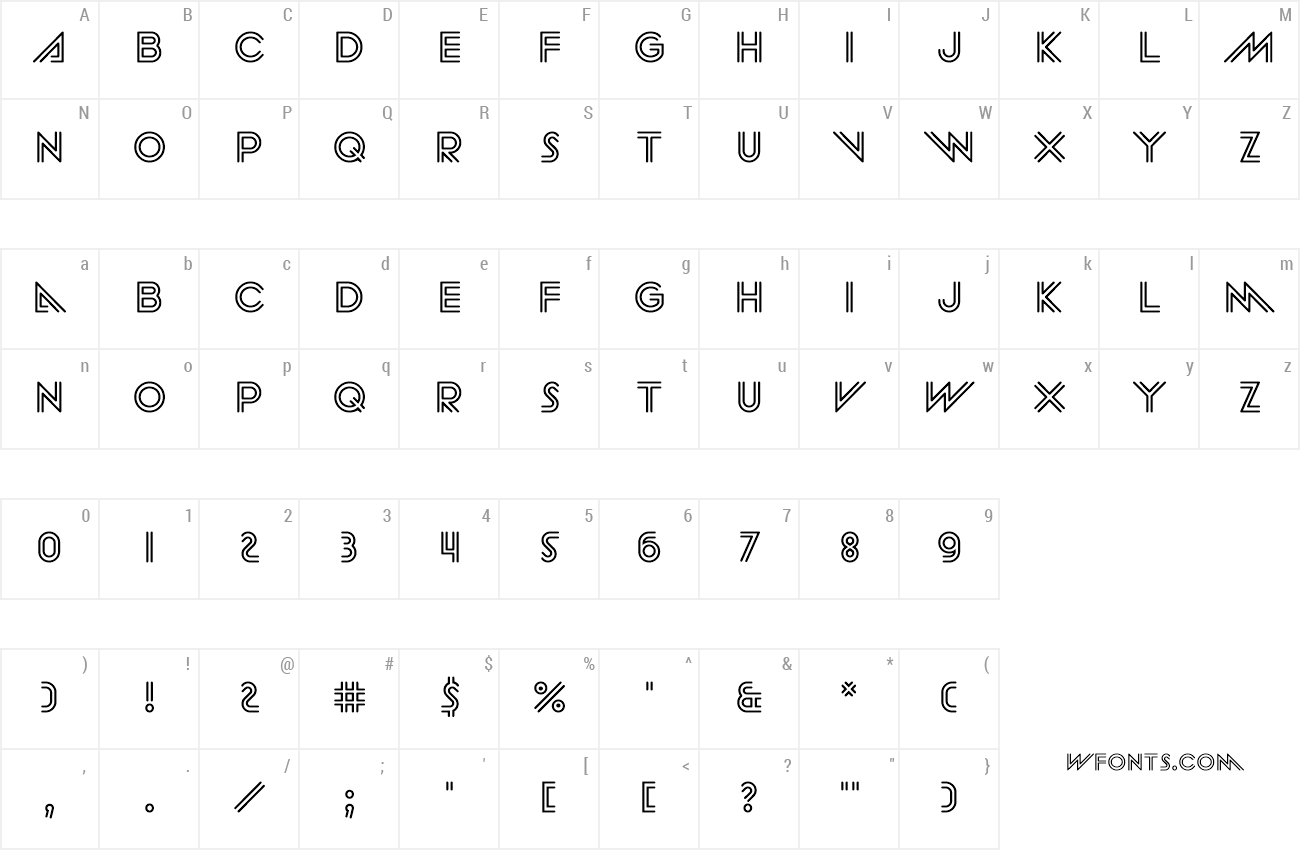 Ankh Sanctuary Font | wfonts.com - download free