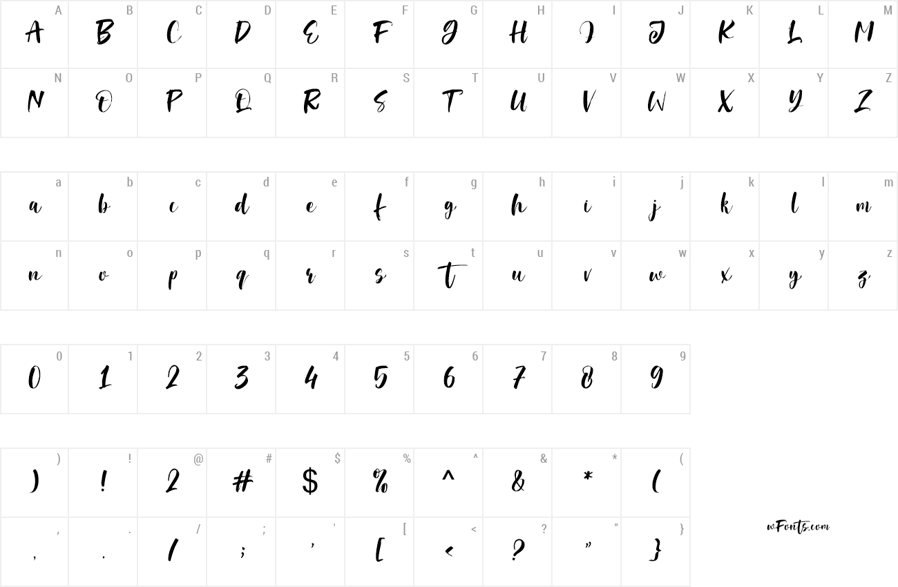 Kersa Font | wfonts.com - download free