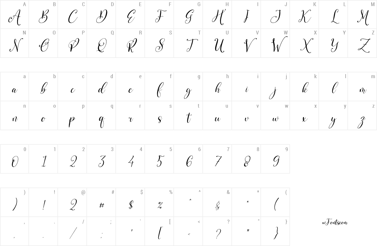 Benttaria Delissha Font | wfonts.com - download free