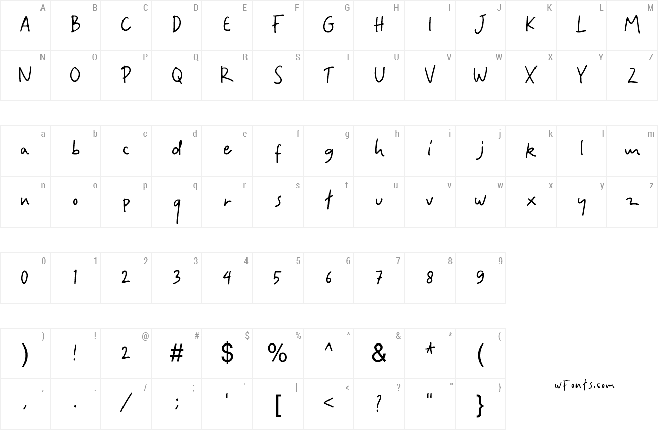 Hey Tiny Font | wfonts.com - download free