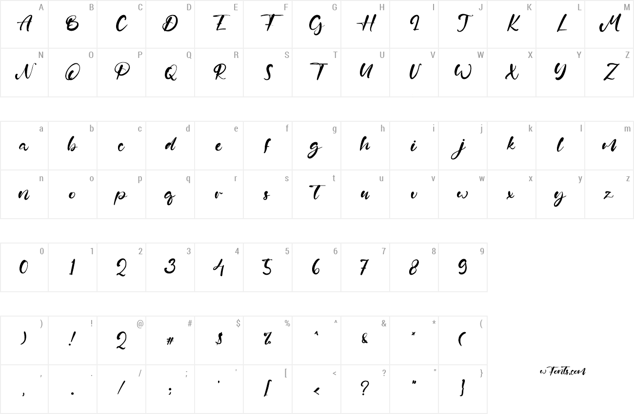 White Dress Font | wfonts.com - download free