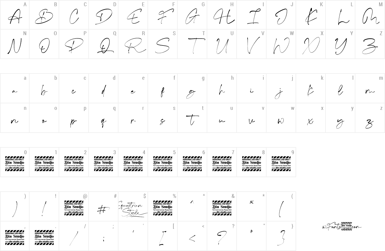 Equestrian Style Font | wfonts.com - download free