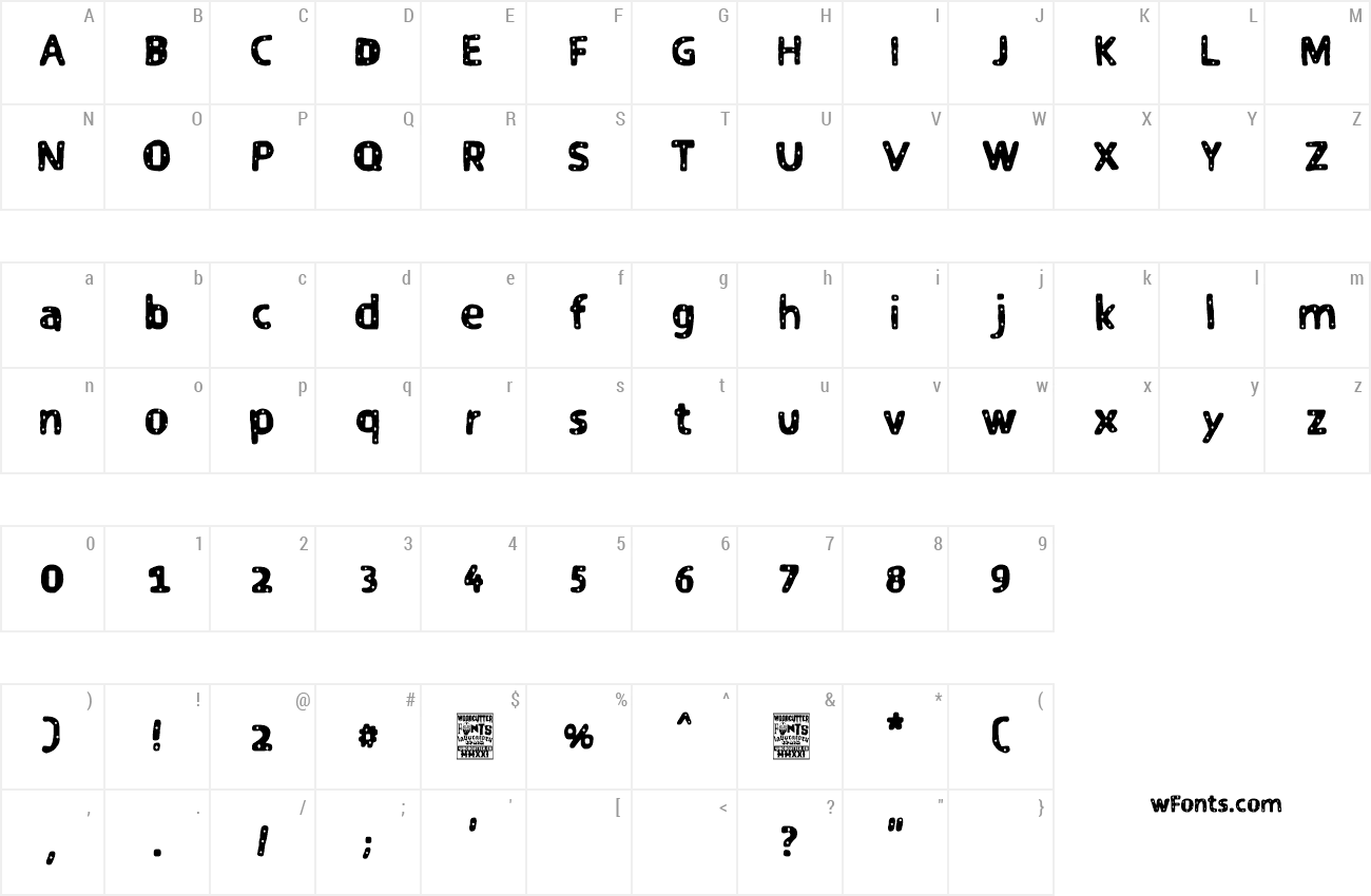 Manila City Font | wfonts.com - download free