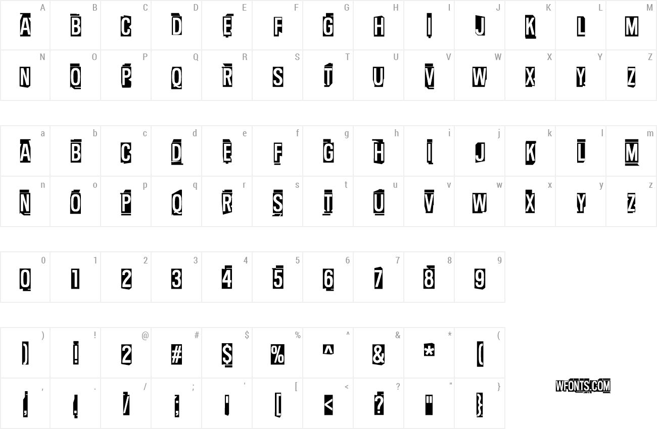 Pent-Up Rage Font | wfonts.com - download free