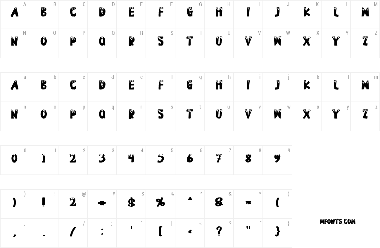 Ice Cube Font | wfonts.com - download free