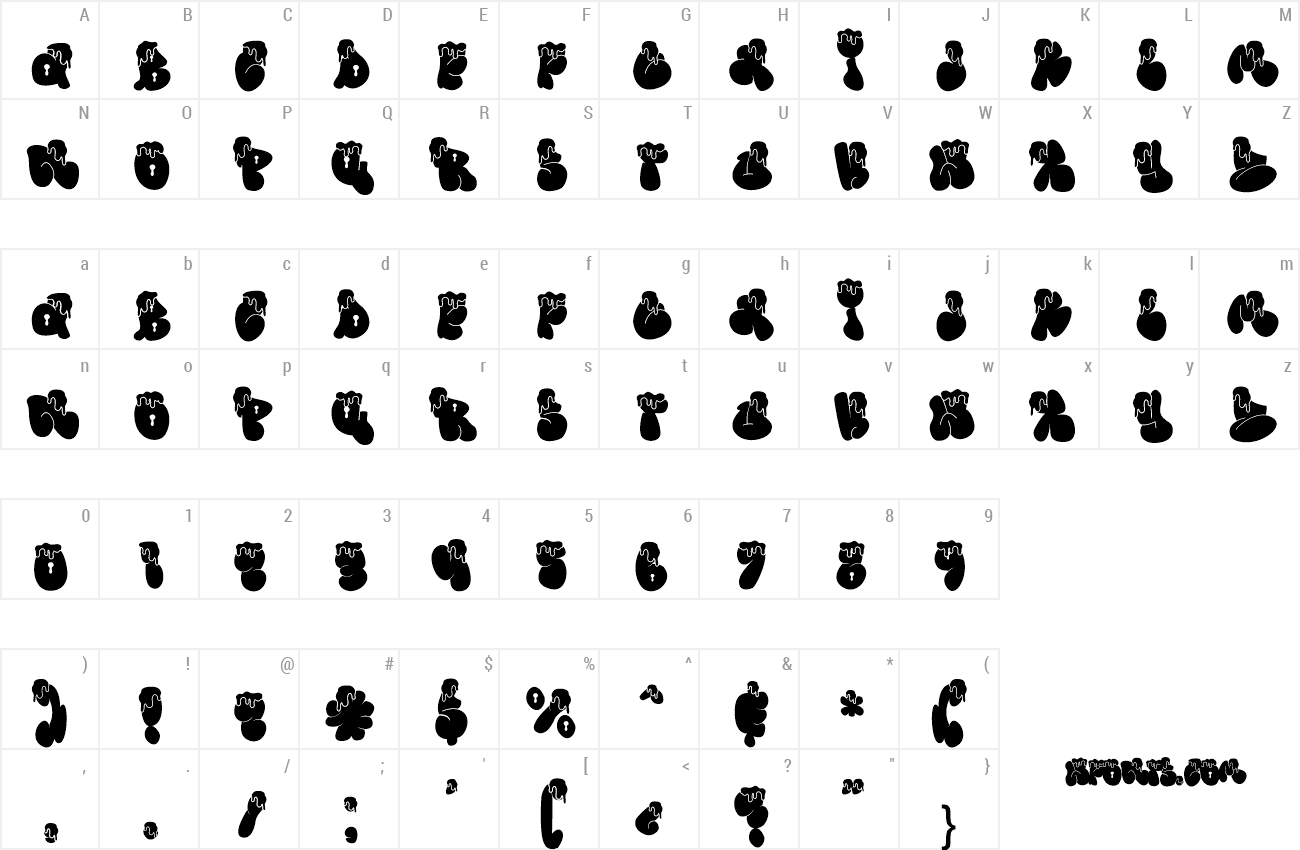 Snow Bunny Font | wfonts.com - download free