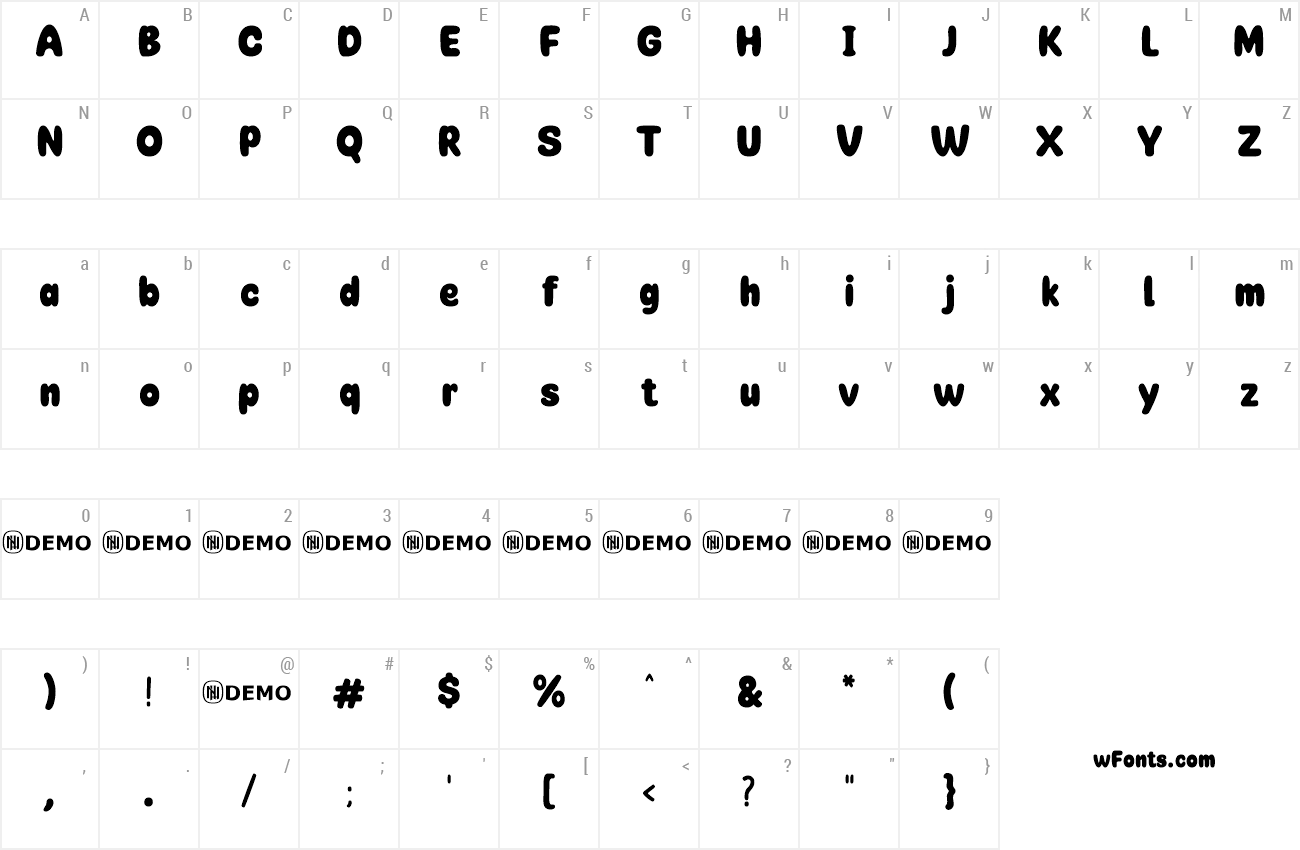 Catchy Melody Font | wfonts.com - download free