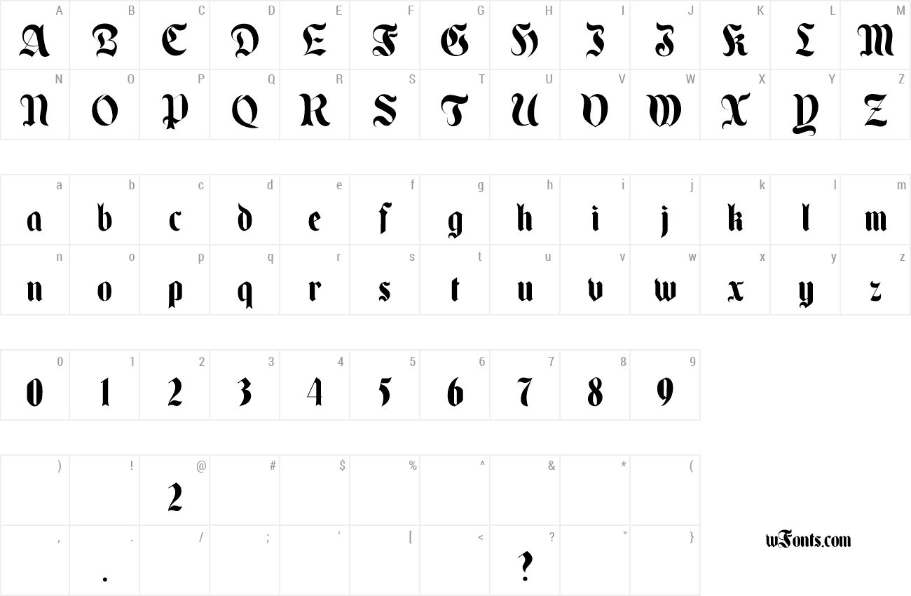 Enchanted Land DS Font | wfonts.com - download free