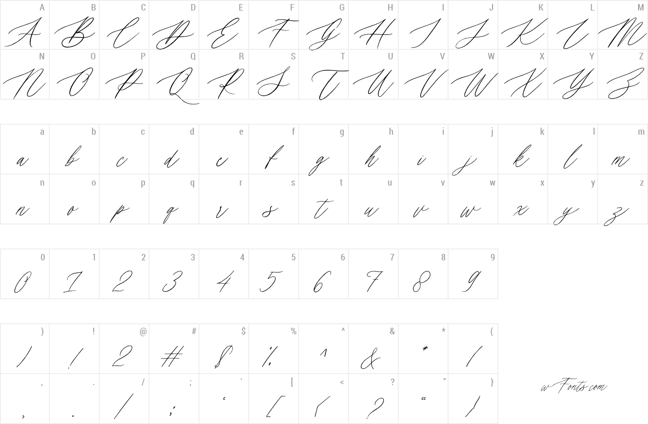 Erlinka Hillary Font | wfonts.com - download free