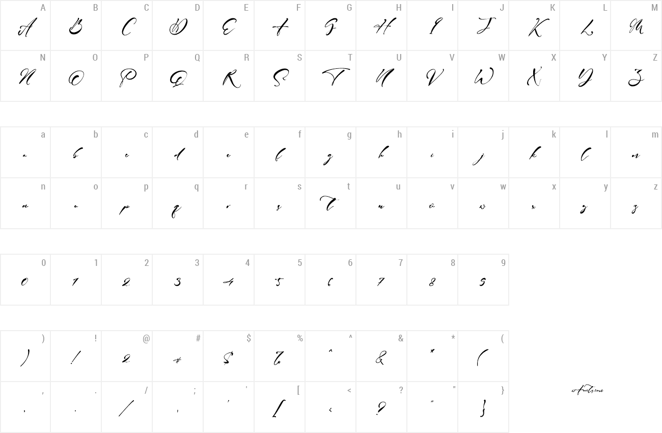 Harvey Signature Font | wfonts.com - download free