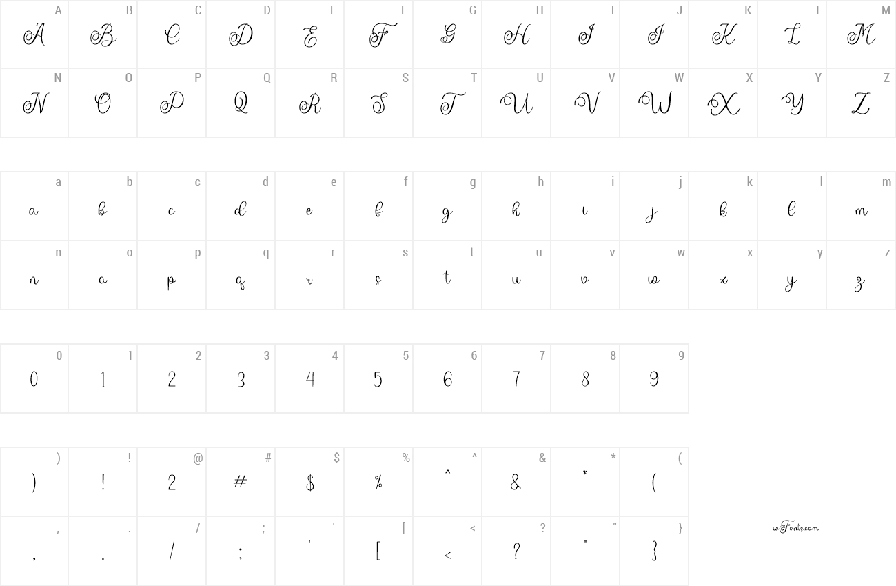 The Wedding Font | wfonts.com - download free