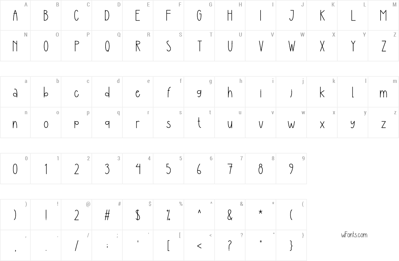 Happy Children Font | wfonts.com - download free