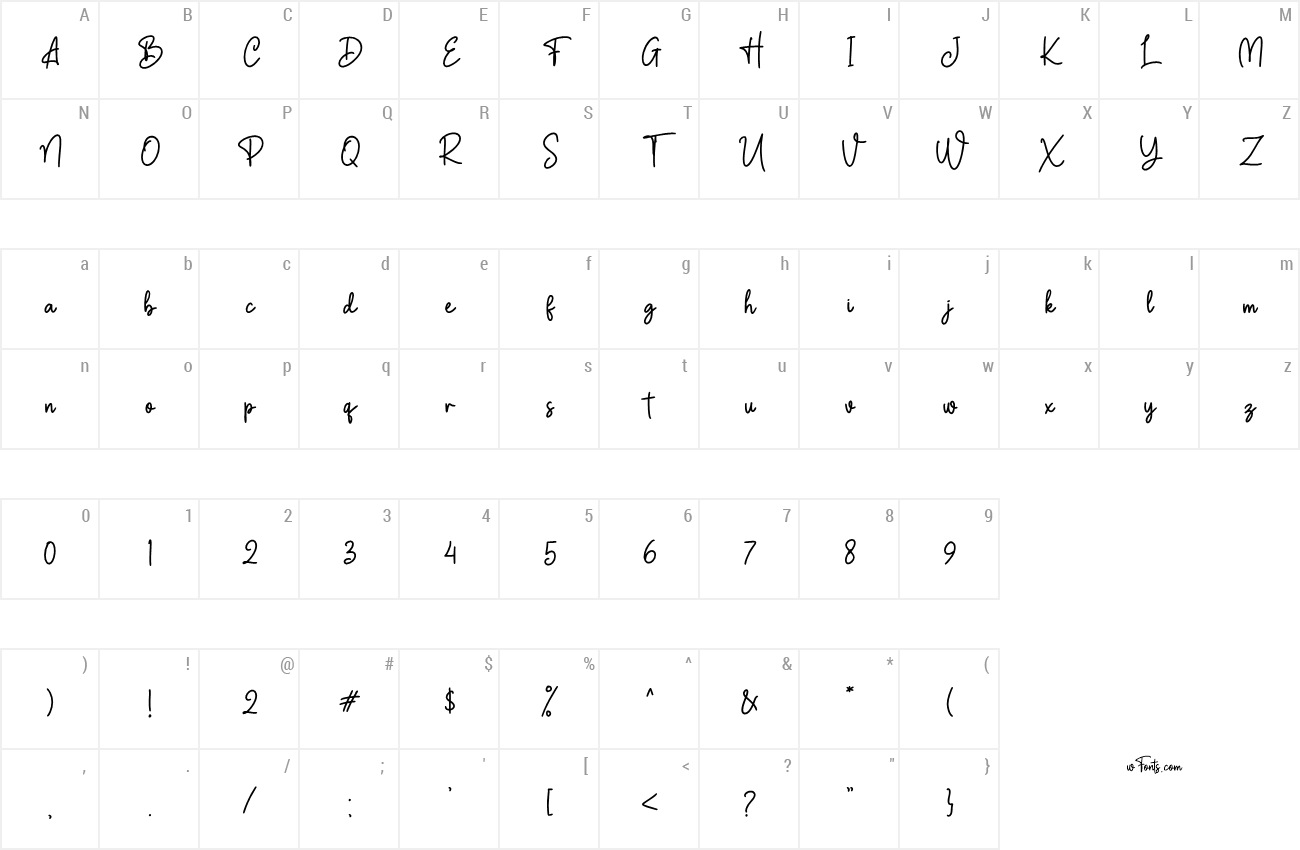 Beauty Marsella Font | wfonts.com - download free