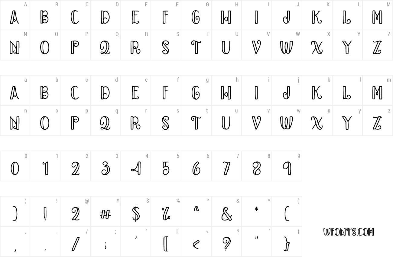 Baby Mayora Script Font | wfonts.com - download free