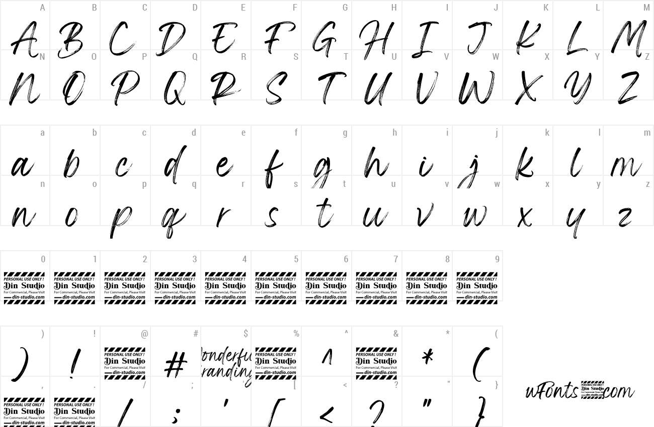 Wonderful Branding Font | wfonts.com - download free