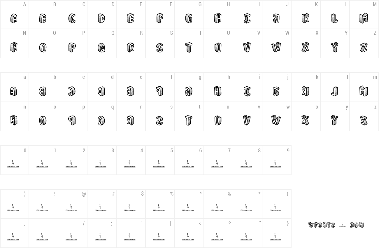 Mirror Mirror Font | wfonts.com - download free