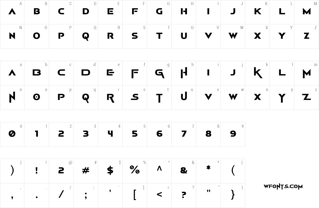 Square Game Font | wfonts.com - download free