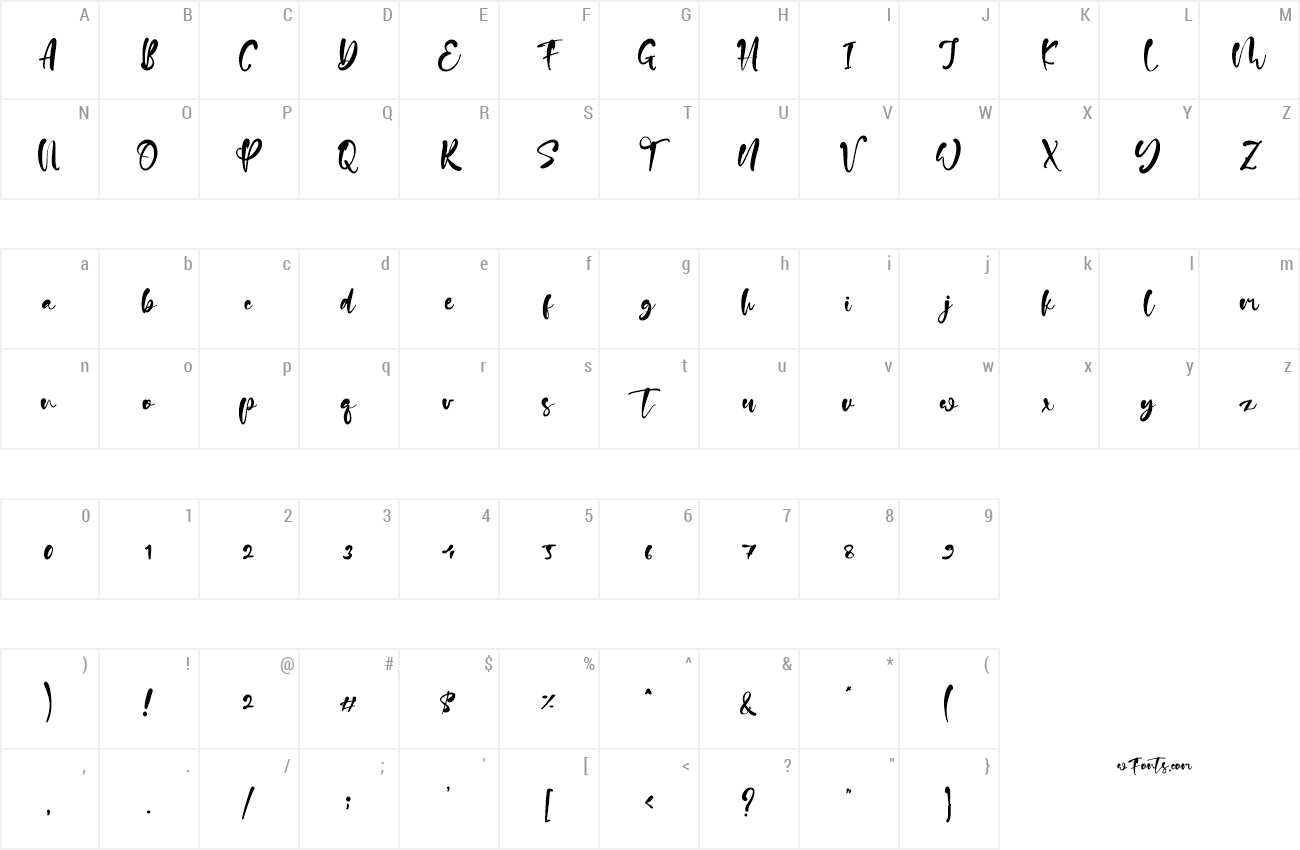 Della Dawn Font | wfonts.com - download free