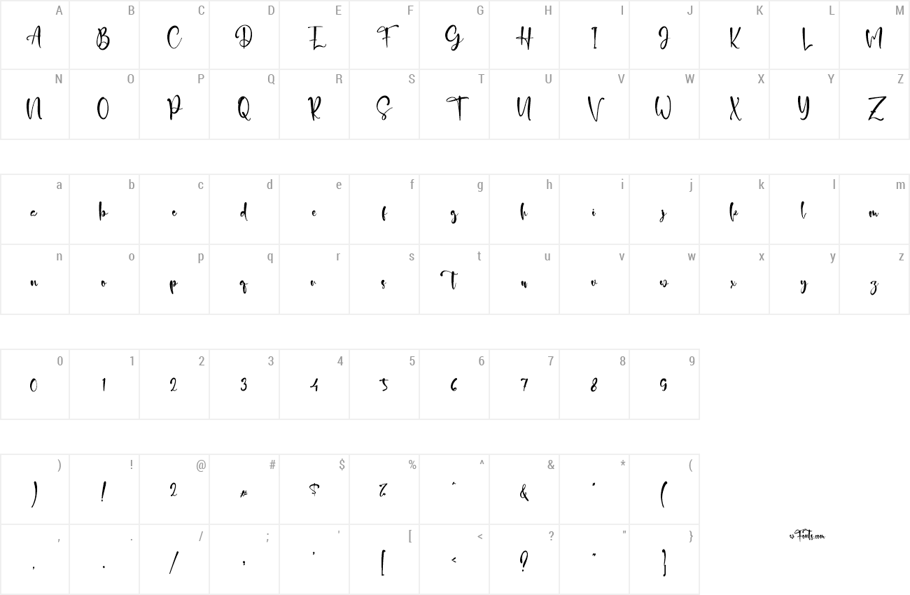 Gino Gary Font | wfonts.com - download free