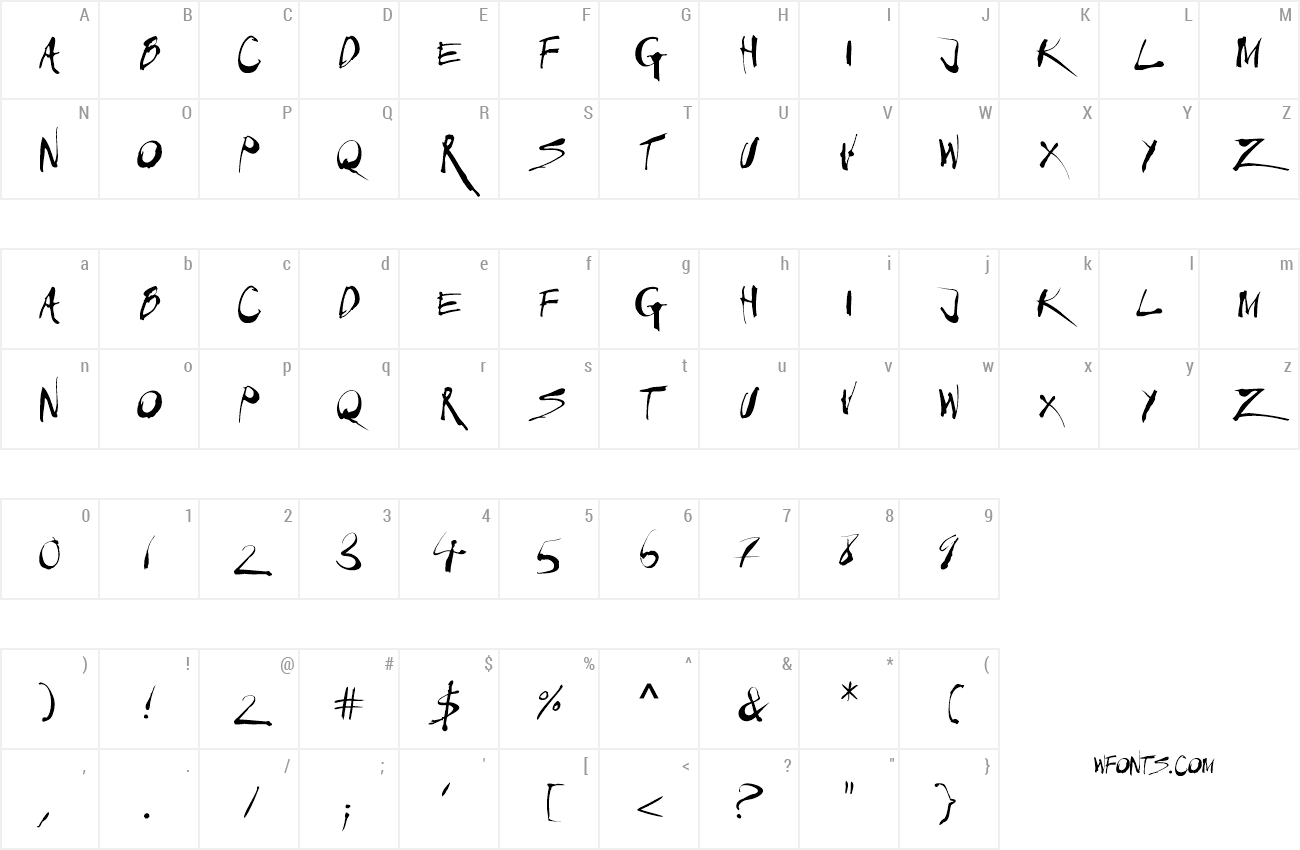 Let Der B Carnage!!! Font | wfonts.com - download free