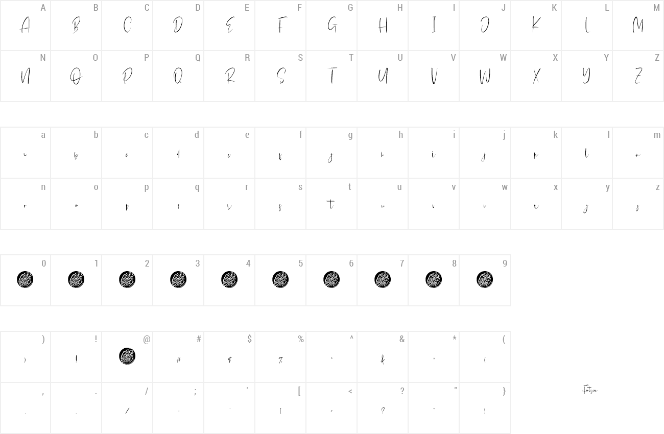 Oishigo Font | wfonts.com - download free