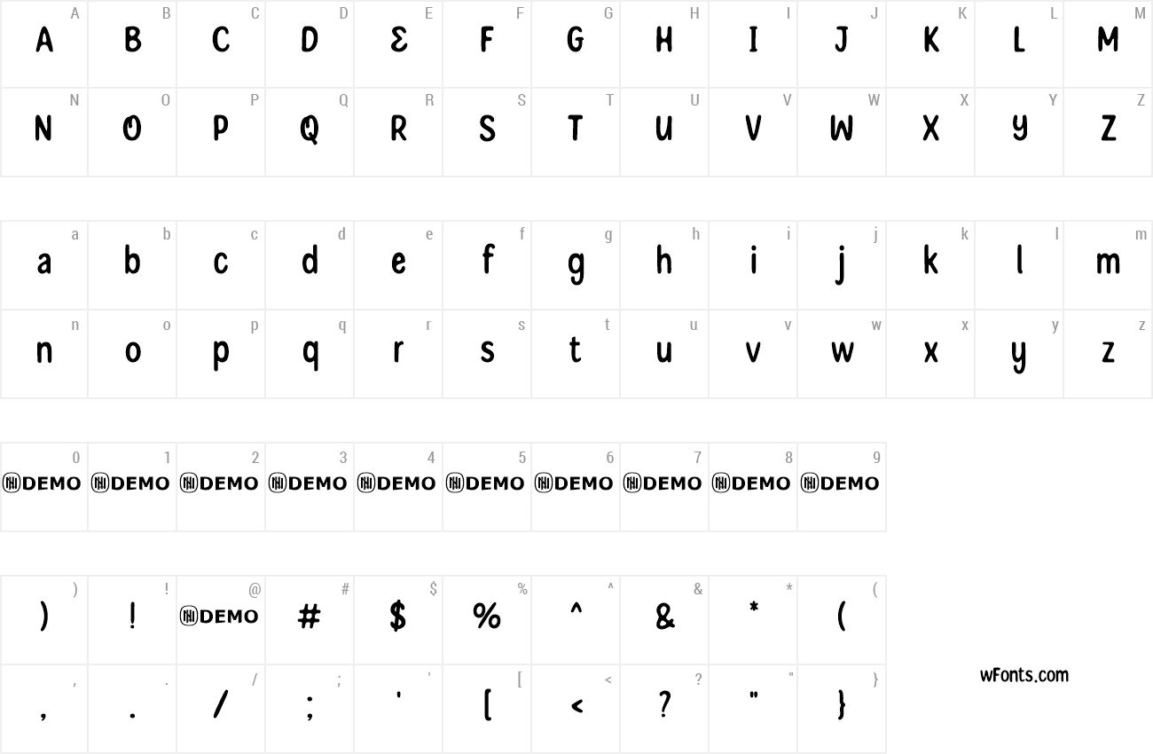 Summary Notes Font | wfonts.com - download free